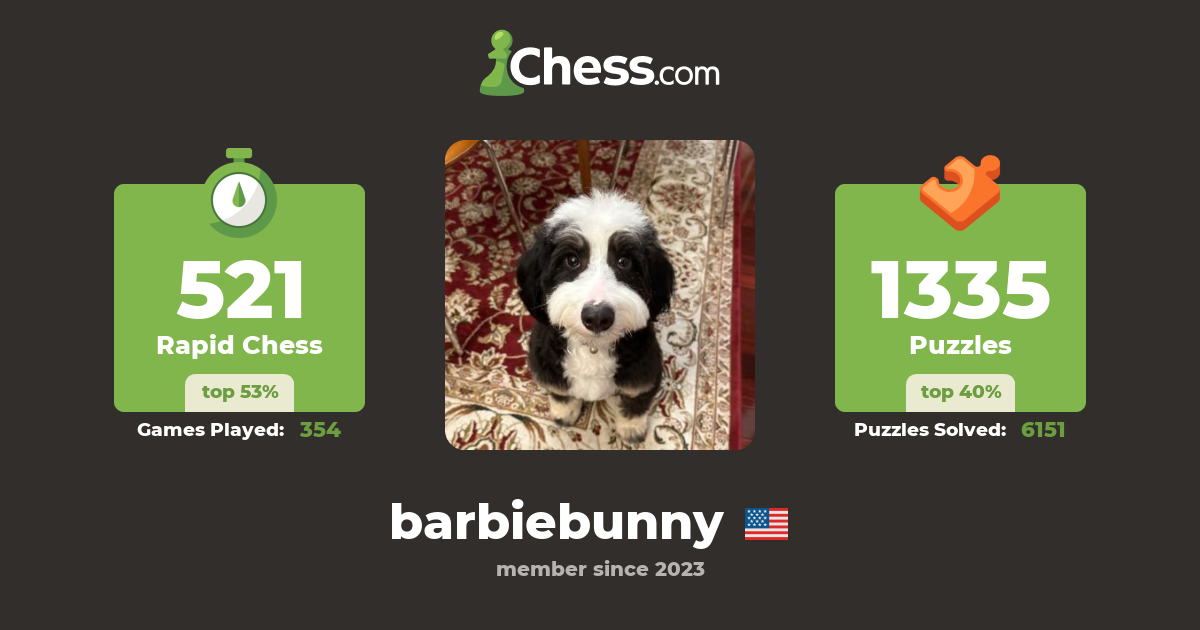 barbiebunny - Chess Profile - Chess.com