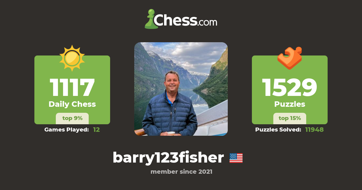 Barry Fisher (barry123fisher) - Chess Profile - Chess.com