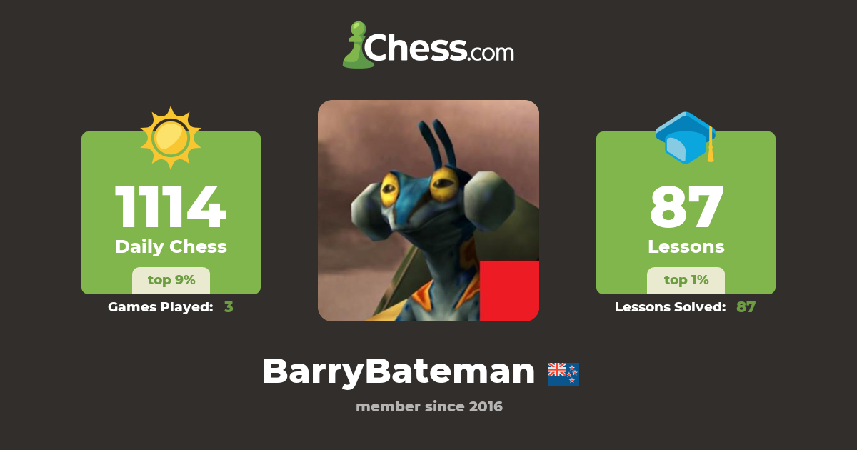 BarryBateman - Chess Profile - Chess.com