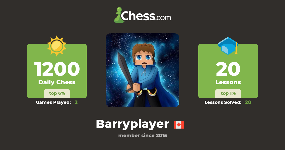 Barryplayer - Chess Profile - Chess.com