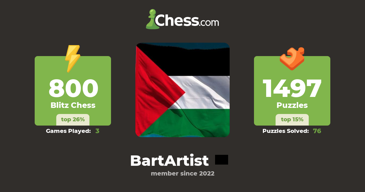 BartArtist - Chess Profile - Chess.com