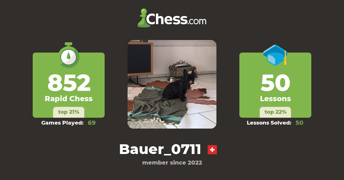 Bauer_0711 - Chess Profile - Chess.com