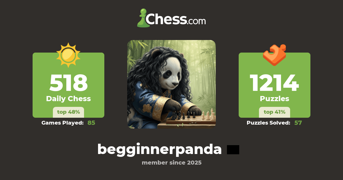 begginnerpanda - Chess Profile - Chess.com