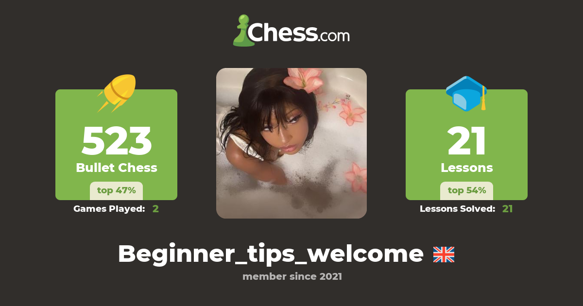 Plz Be Nice :) (Beginner_tips_welcome) - Chess Profile - Chess.com