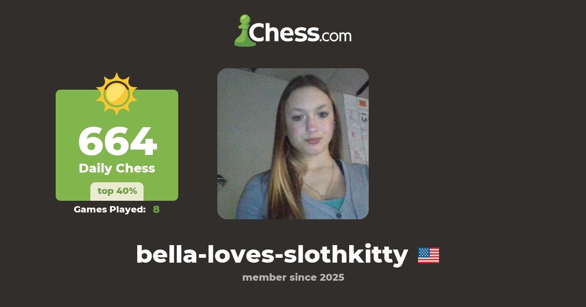 Bella_17 (bella-loves-slothkitty) - Chess Profile - Chess.com