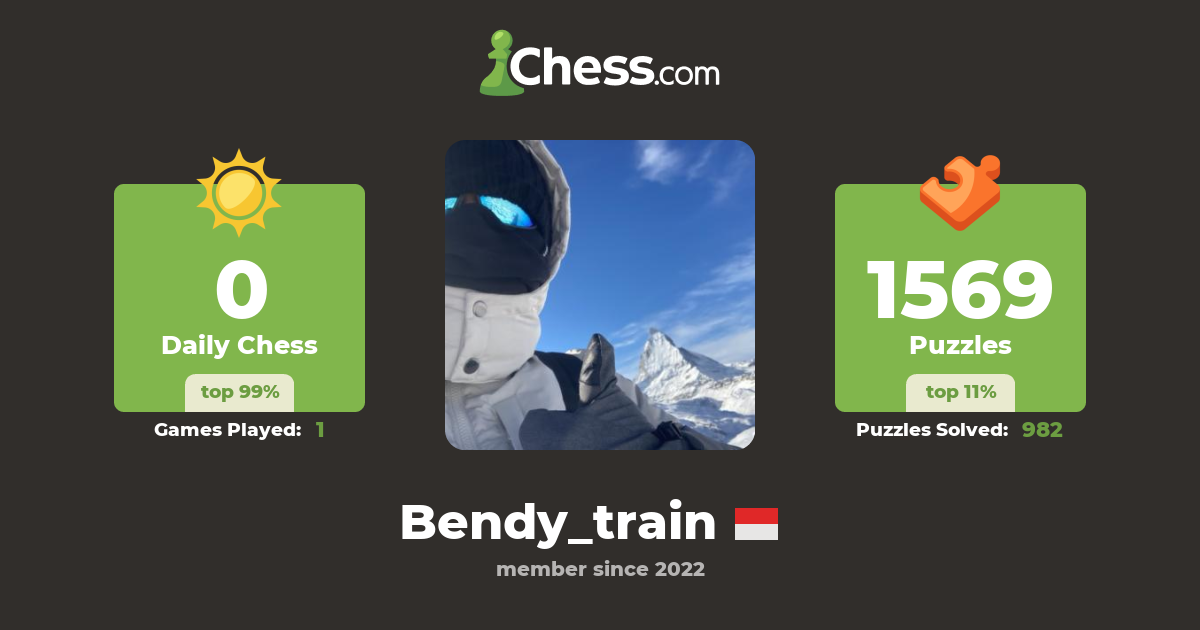 Bendy_train - Chess Profile - Chess.com