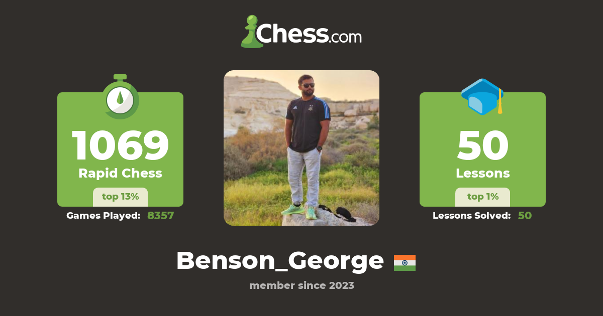 Benson_George - Chess Profile - Chess.com