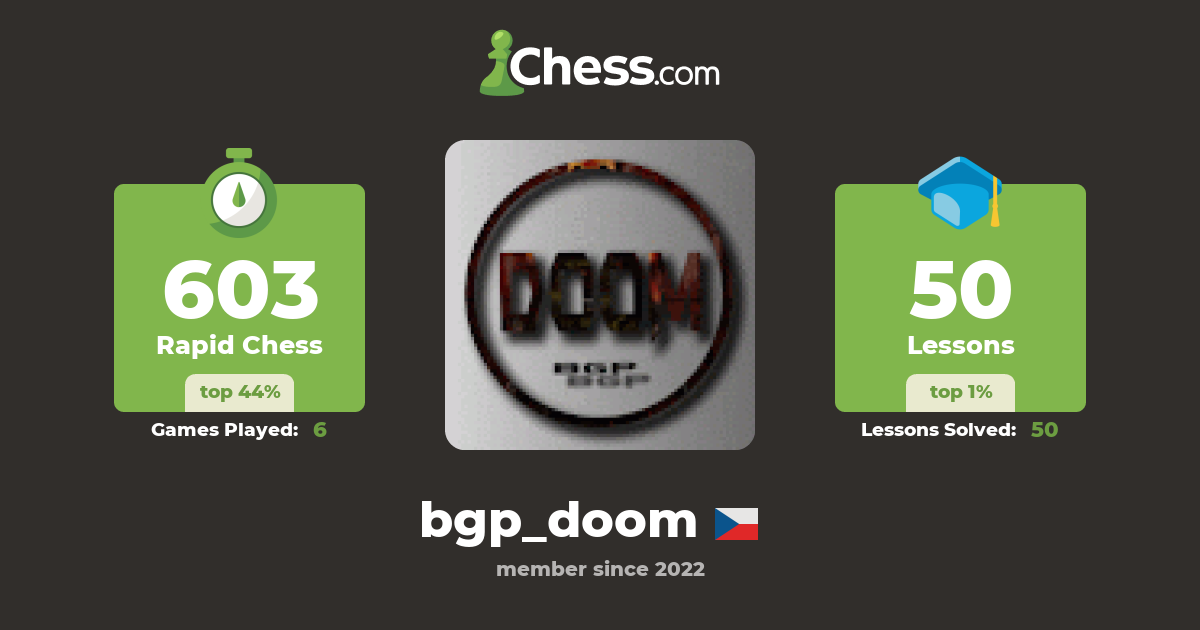 BGP_DooM (bgp_doom) - Chess Profile - Chess.com