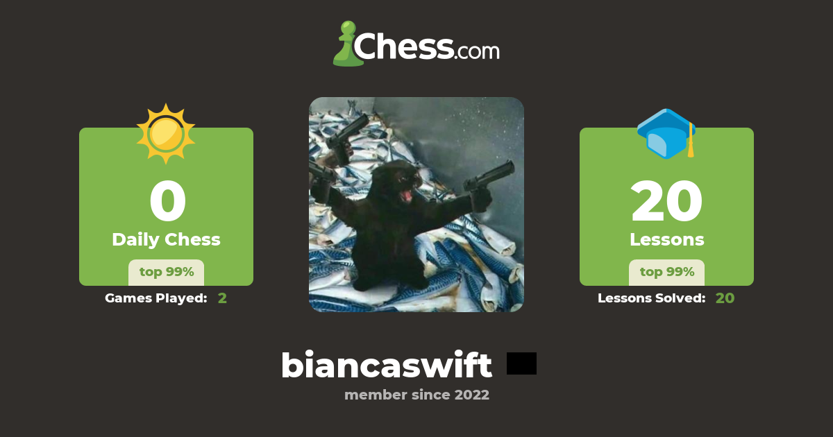 Bianca Ritzerfeld (biancaswift) - Chess Profile - Chess.com