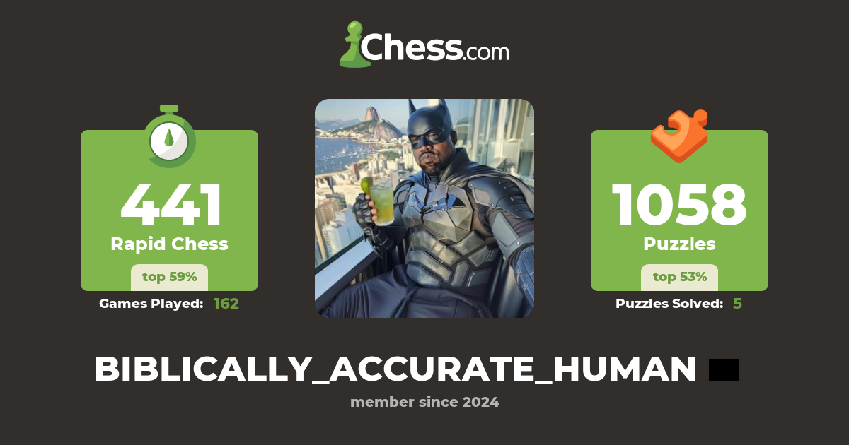 BIBLICALLY_ACCURATE_HUMAN - Chess Profile - Chess.com