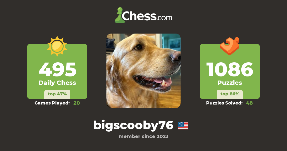 bigscooby76 - Chess Profile - Chess.com