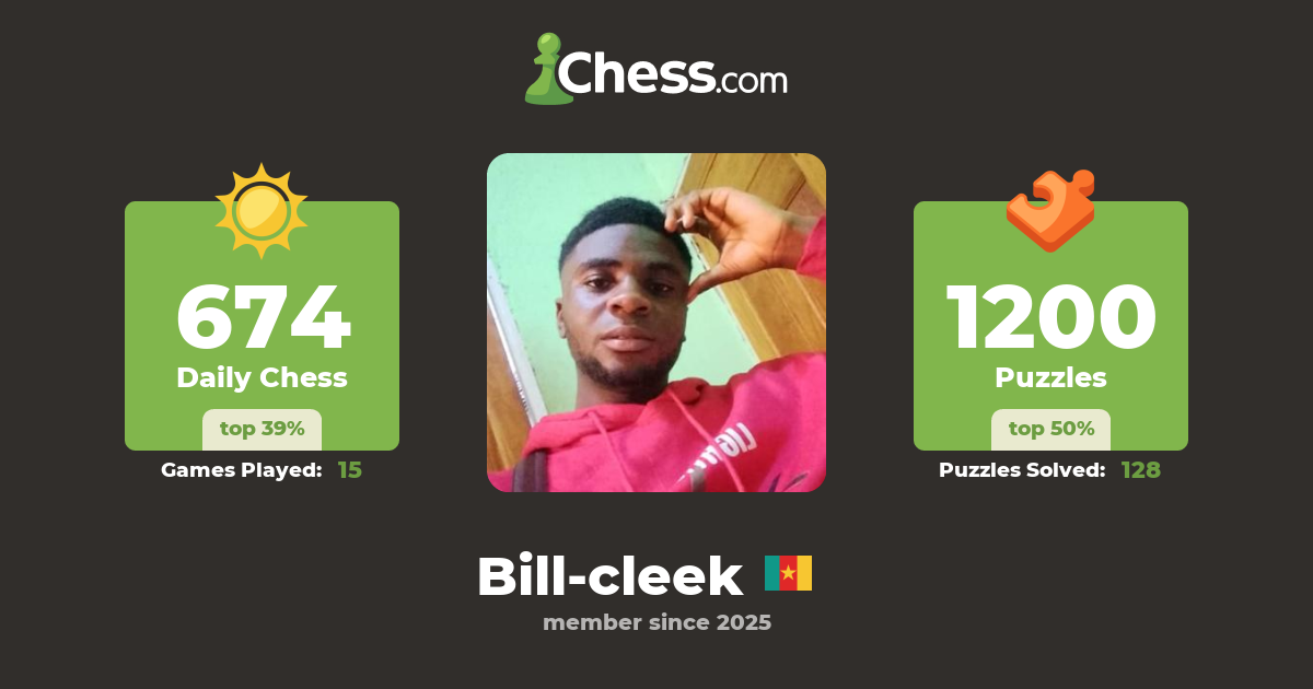 Bill-cleek - Chess Profile - Chess.com