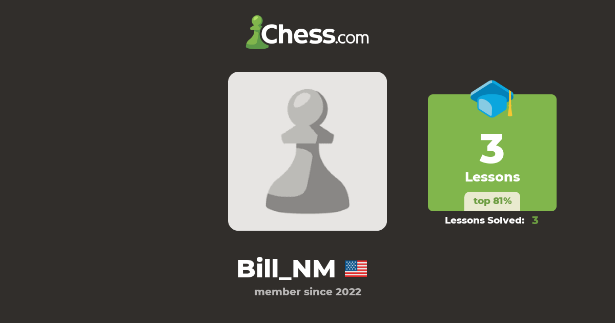 Bill_NM - Chess Profile - Chess.com