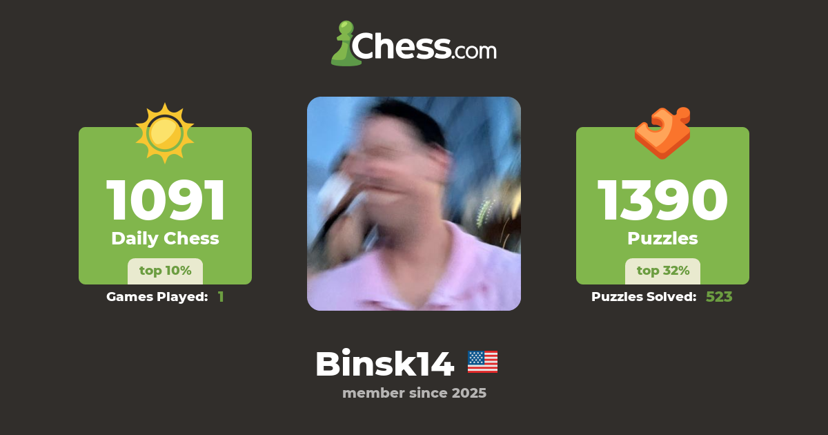 Binsk14 - Chess Profile - Chess.com