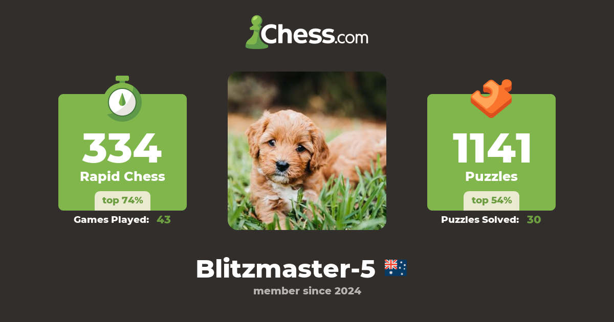 Cavoodle ️ (Blitzmaster-5) - Chess Profile - Chess.com
