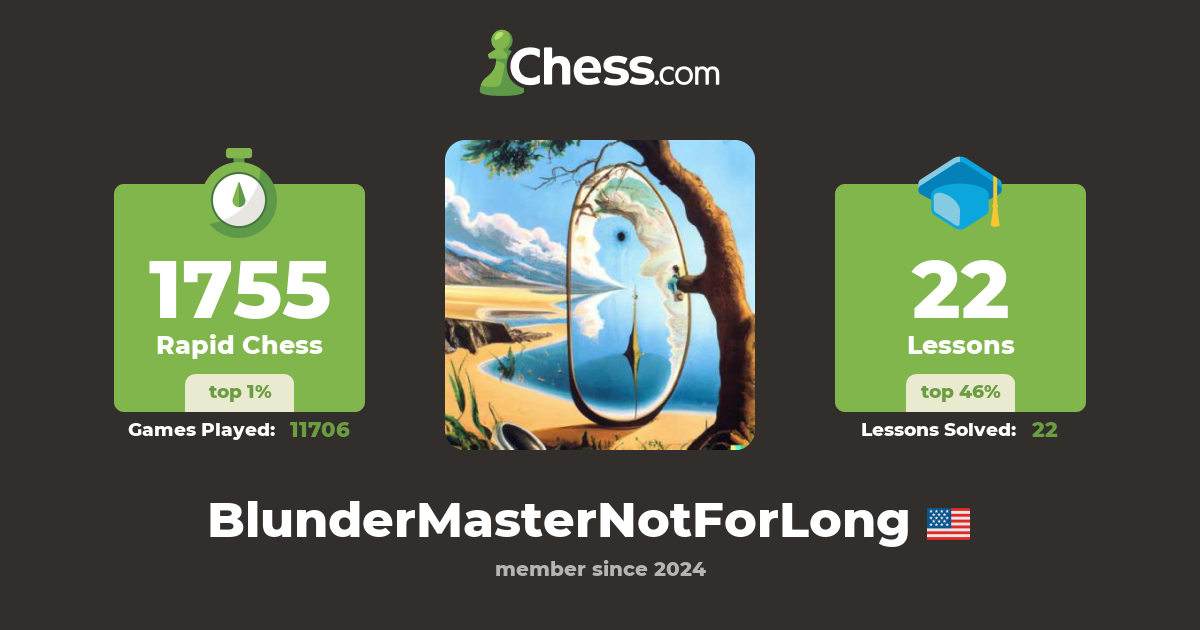 BlunderMasterNotForLong - Chess Profile - Chess.com