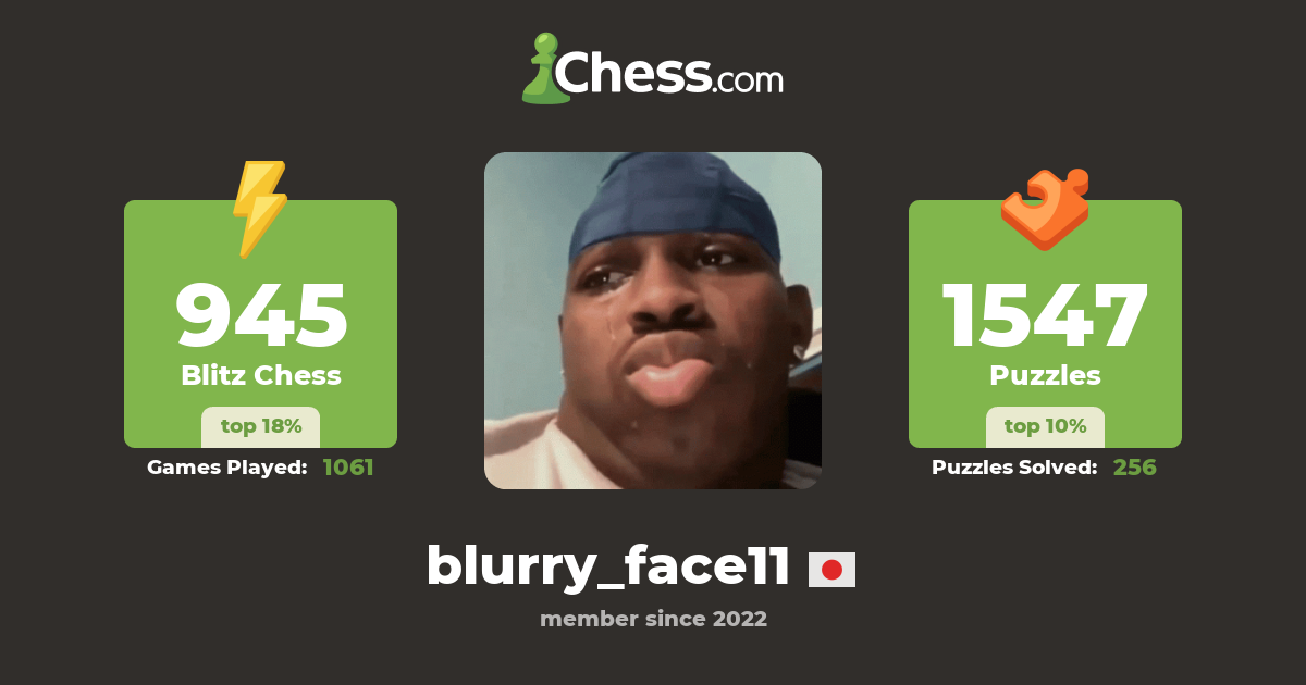 blurry_face11 - Chess Profile - Chess.com
