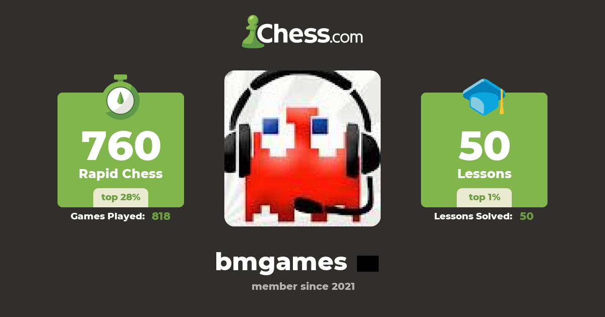 bm games (bmgames) - Chess Profile - Chess.com