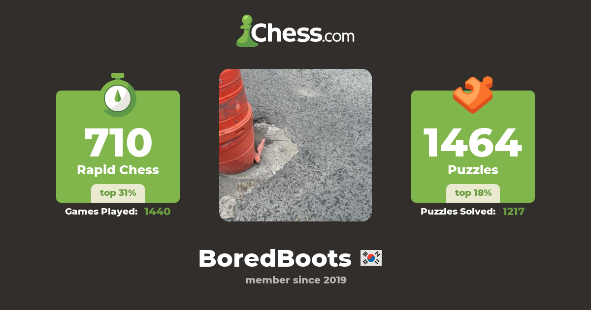 시연 이 (BoredBoots) - Chess Profile - Chess.com
