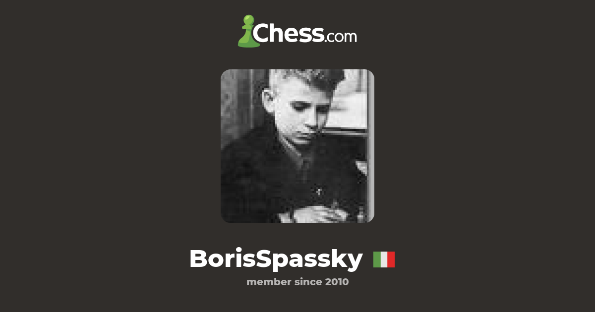 Boris Spassky (BorisSpassky) - Chess Profile - Chess.com