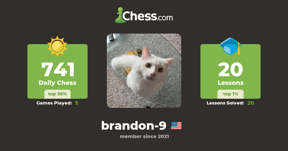 Brandon Delgado (brandon-9) - Chess Profile - Chess.com