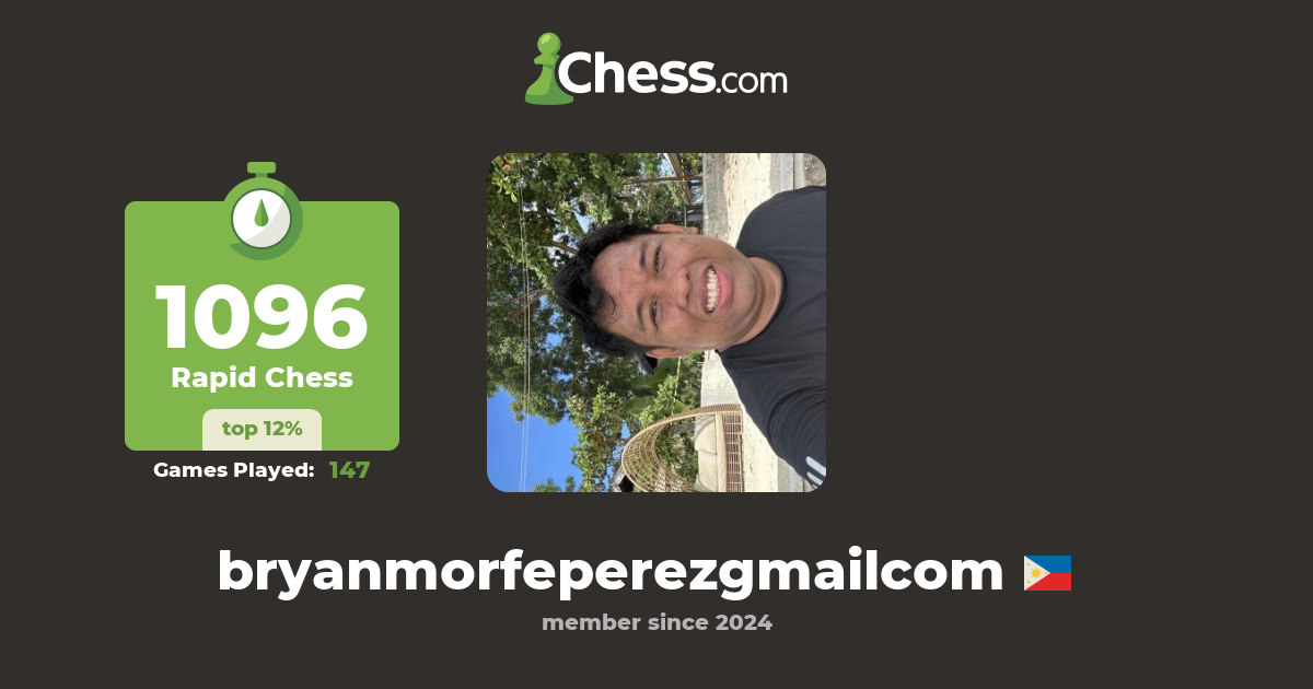 bryanmorfeperezgmailcom - Chess Profile - Chess.com