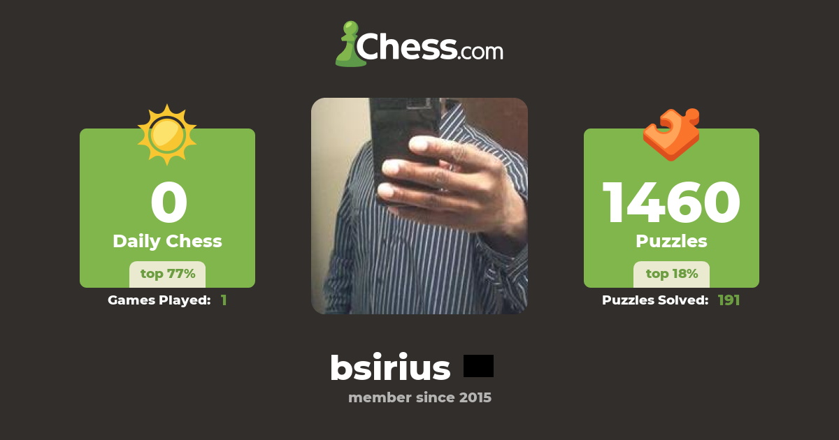 Barry Ivey (bsirius) - Chess Profile - Chess.com