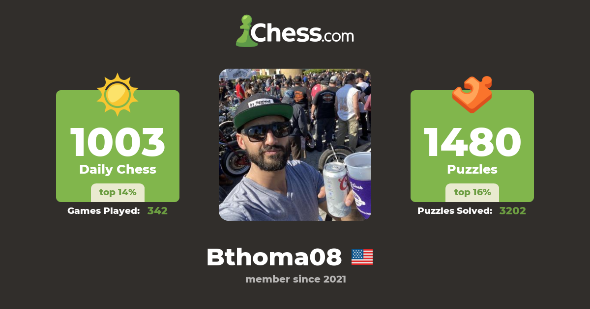 Blaine Thomas (Bthoma08) - Chess Profile - Chess.com