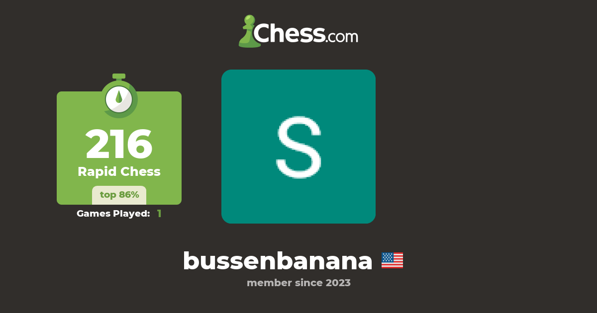 Samuel Peckham (bussenbanana) - Chess Profile - Chess.com