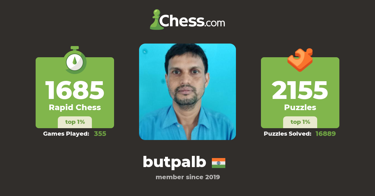 Utpal Baishya (butpalb) - Chess Profile - Chess.com