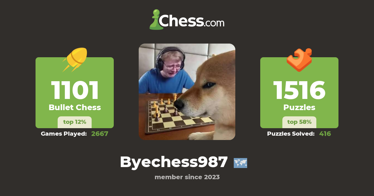 I wanna say you goodbye😭 (Byechess987) - Chess Profile - Chess.com