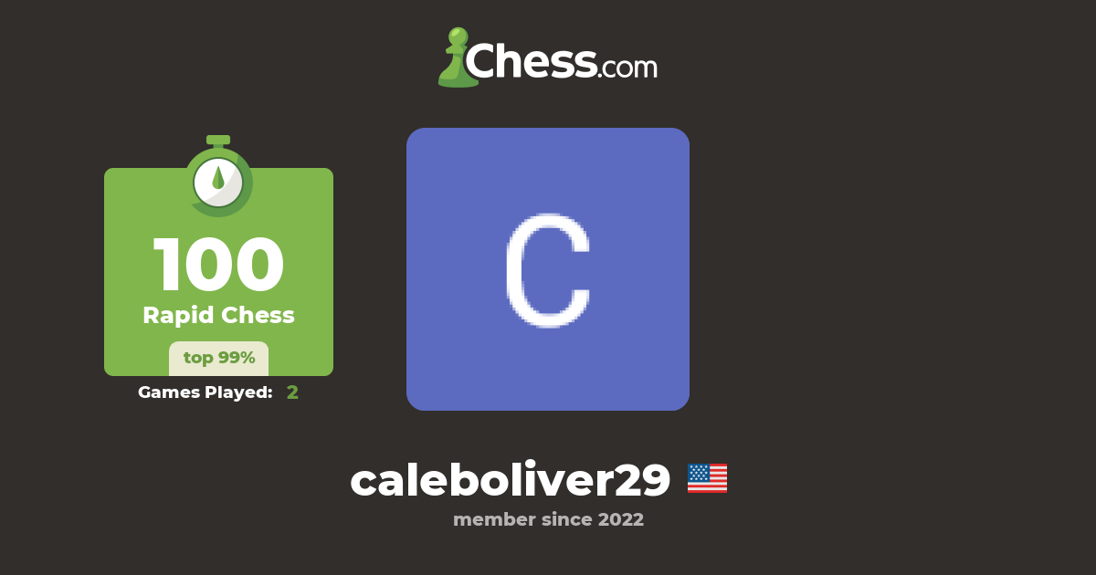 Caleb Oliver (caleboliver29) - Chess Profile - Chess.com