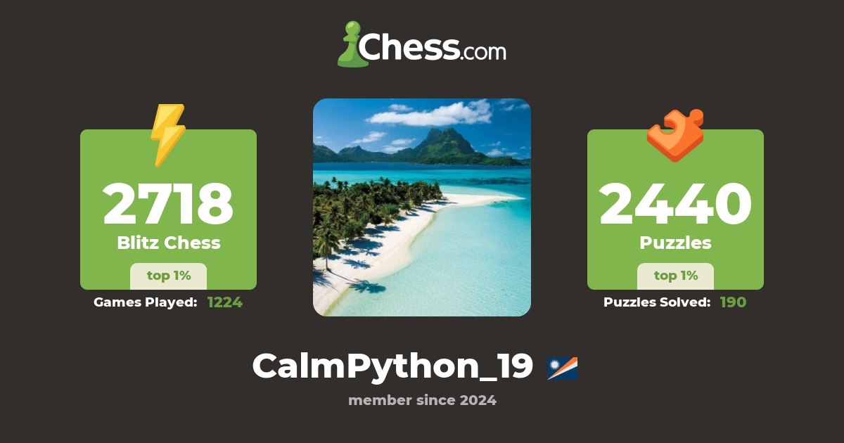 CalmPython_19 - Chess Profile - Chess.com
