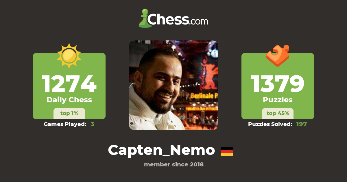 Nour Al-Nashed (Capten_Nemo) - Chess Profile - Chess.com