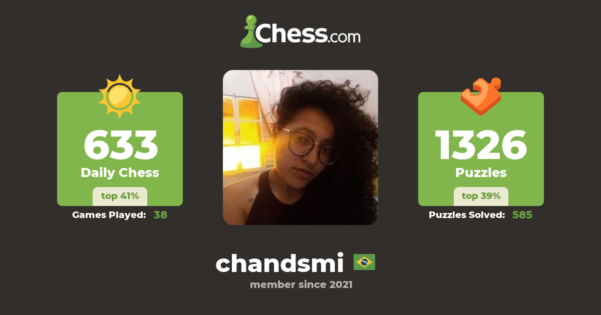 Michelle Simões (chandsmi) - Chess Profile - Chess.com