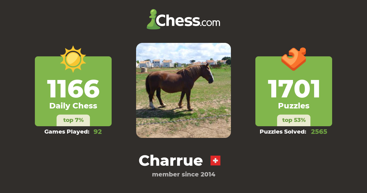 Benjamin Aebischer (Charrue) - Chess Profile - Chess.com