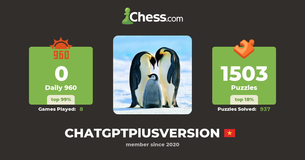 A person (duh) (CHATGPTPlUSVERSION) - Chess Profile - Chess.com