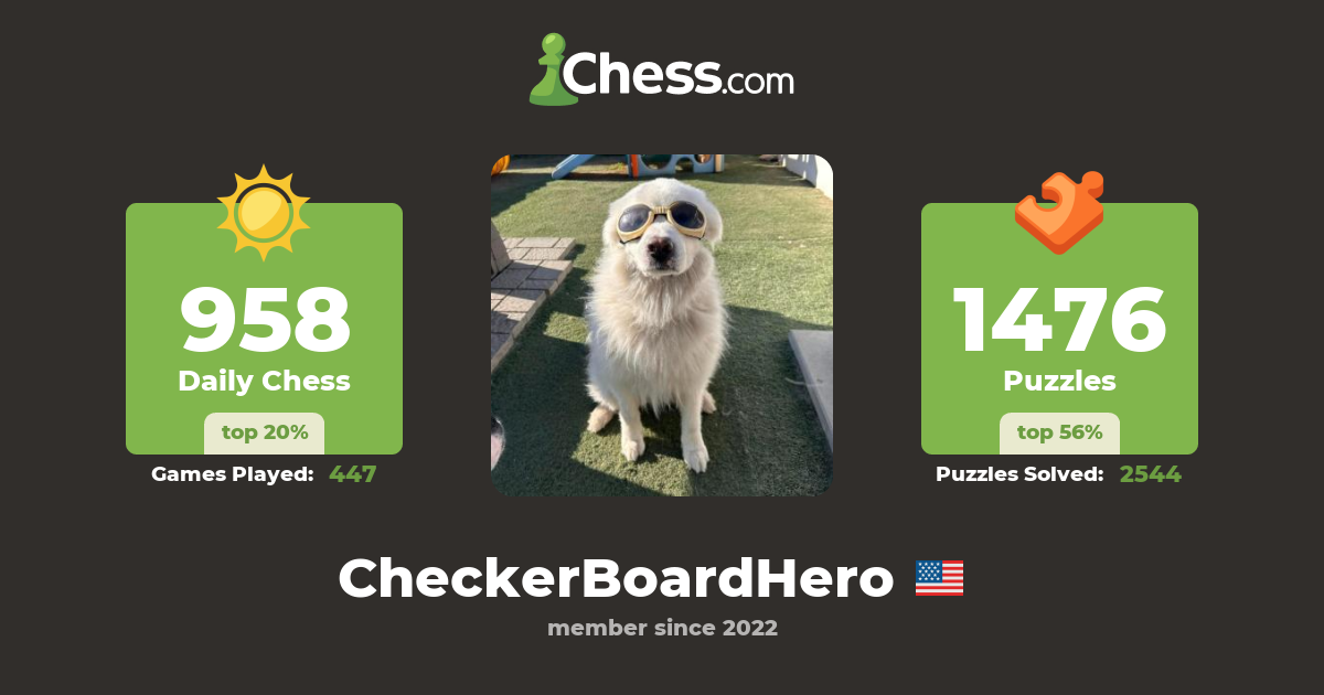 Corey (CheckerBoardHero) - Chess Profile - Chess.com