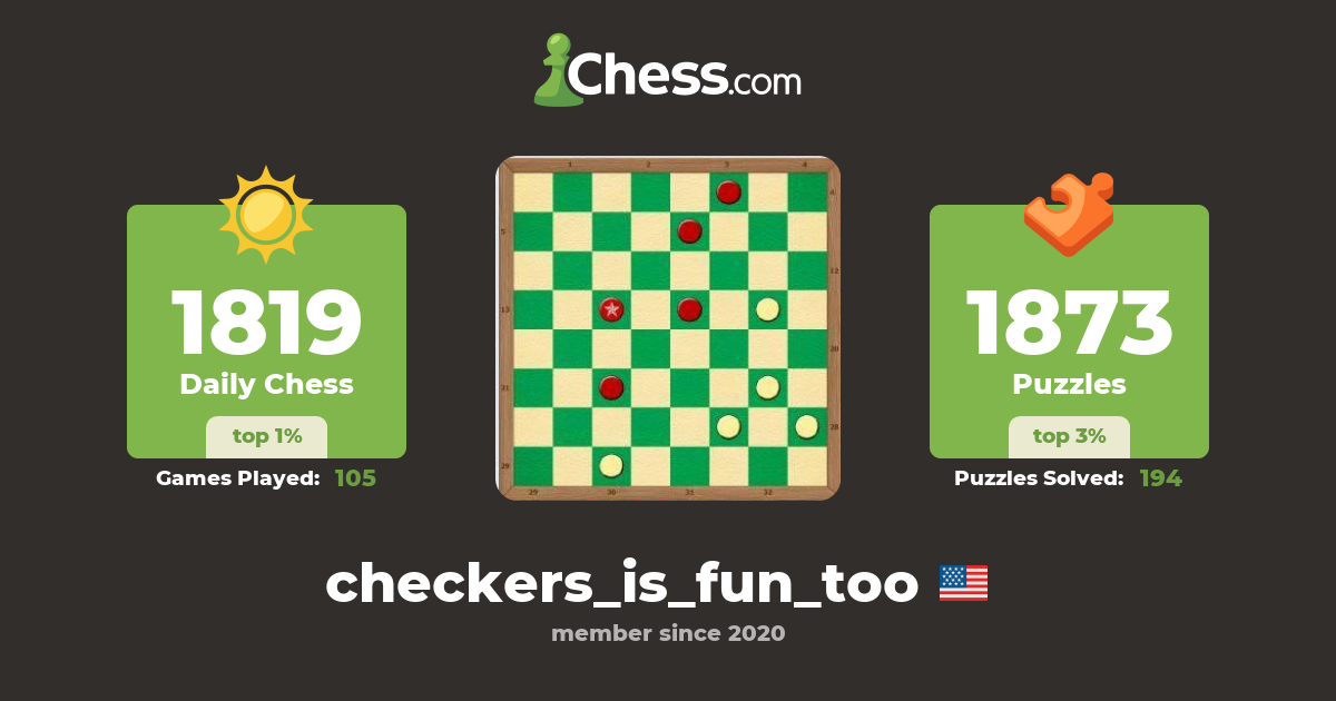 Clayton Nash (checkers_is_fun_too) - Chess Profile - Chess.com