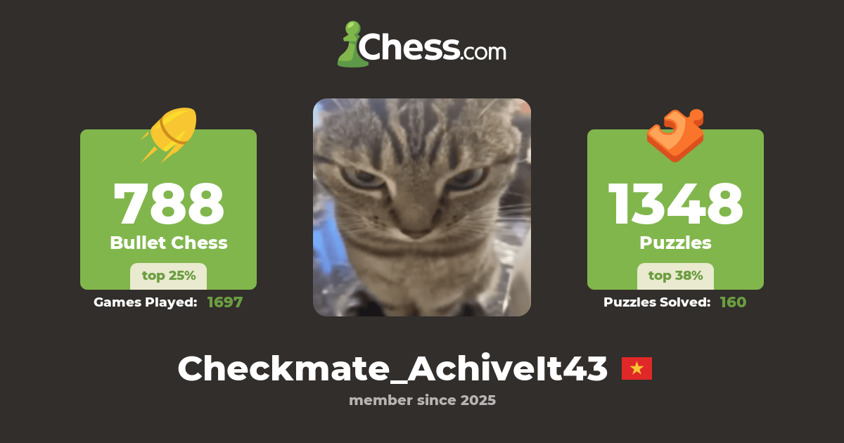 Checkmate_AchiveIt43 - Chess Profile - Chess.com