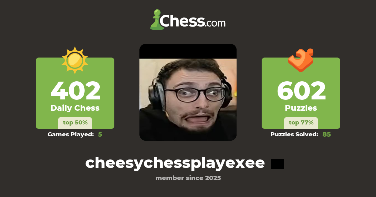 cheesychessplayexee - Chess Profile - Chess.com