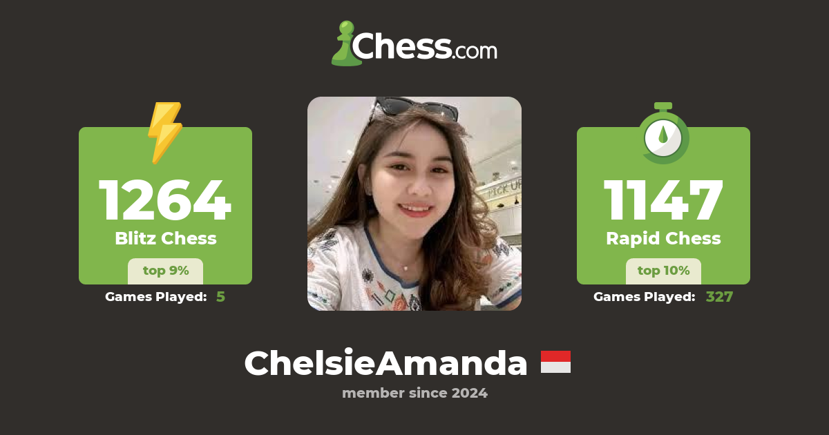 ChelsieAmanda - Chess Profile - Chess.com