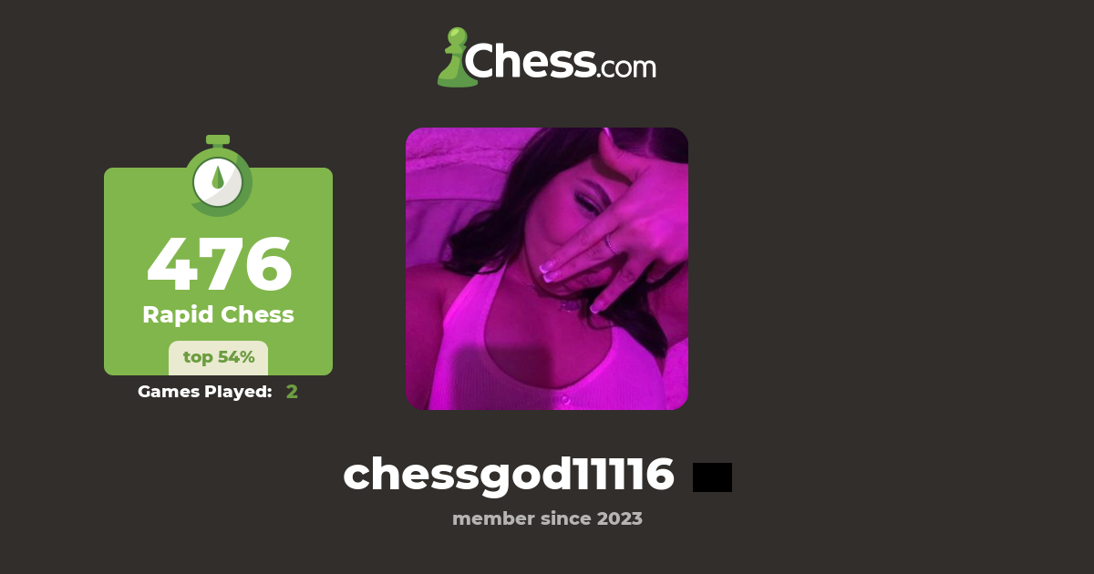 chessgod11116 - Chess Profile - Chess.com