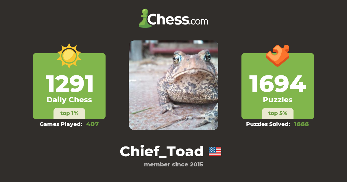 Chief_Toad - Chess Profile - Chess.com