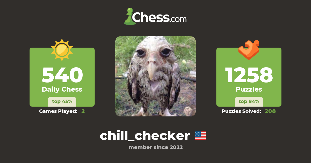 Chill_Checker (chill_checker) - Chess Profile - Chess.com