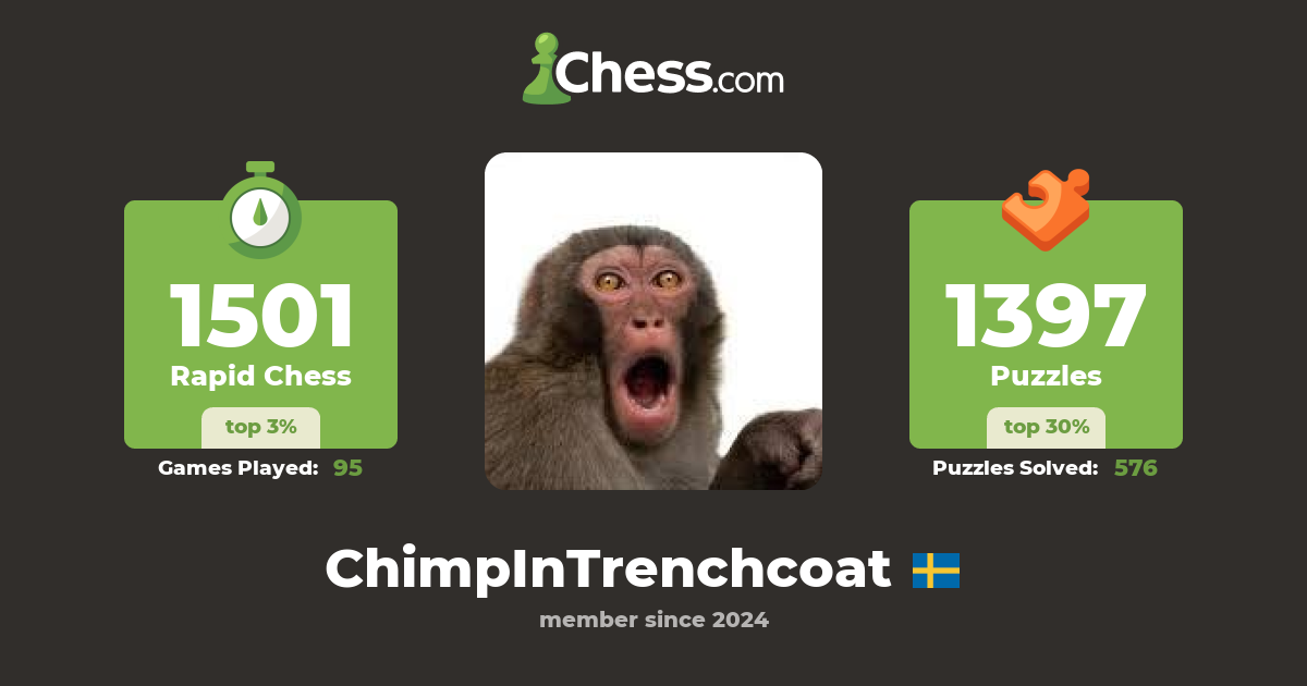 Patrick Holst (ChimpInTrenchcoat) - Chess Profile - Chess.com