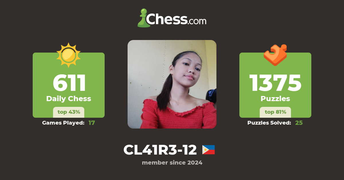 CL41R3-12 - Chess Profile - Chess.com