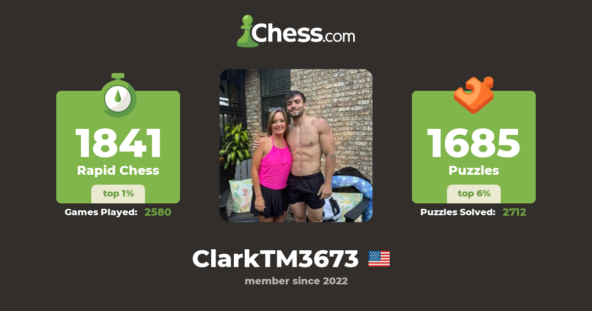 Tim Clark (ClarkTM3673) - Chess Profile - Chess.com