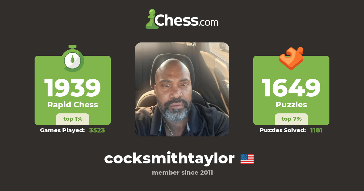 Deonte Thomas (cocksmithtaylor) - Chess Profile - Chess.com