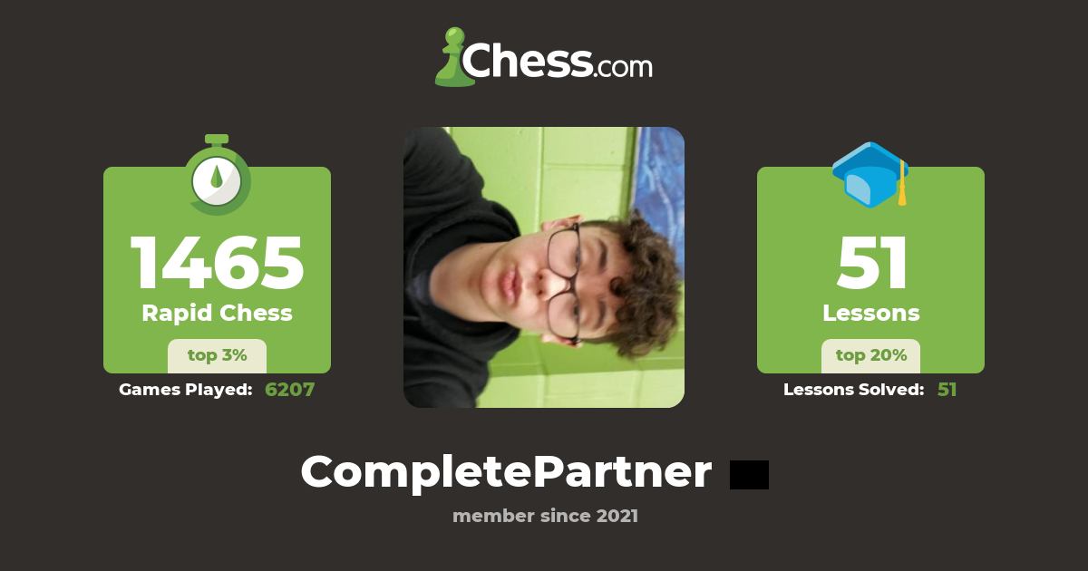 CompletePartner - Chess Profile - Chess.com